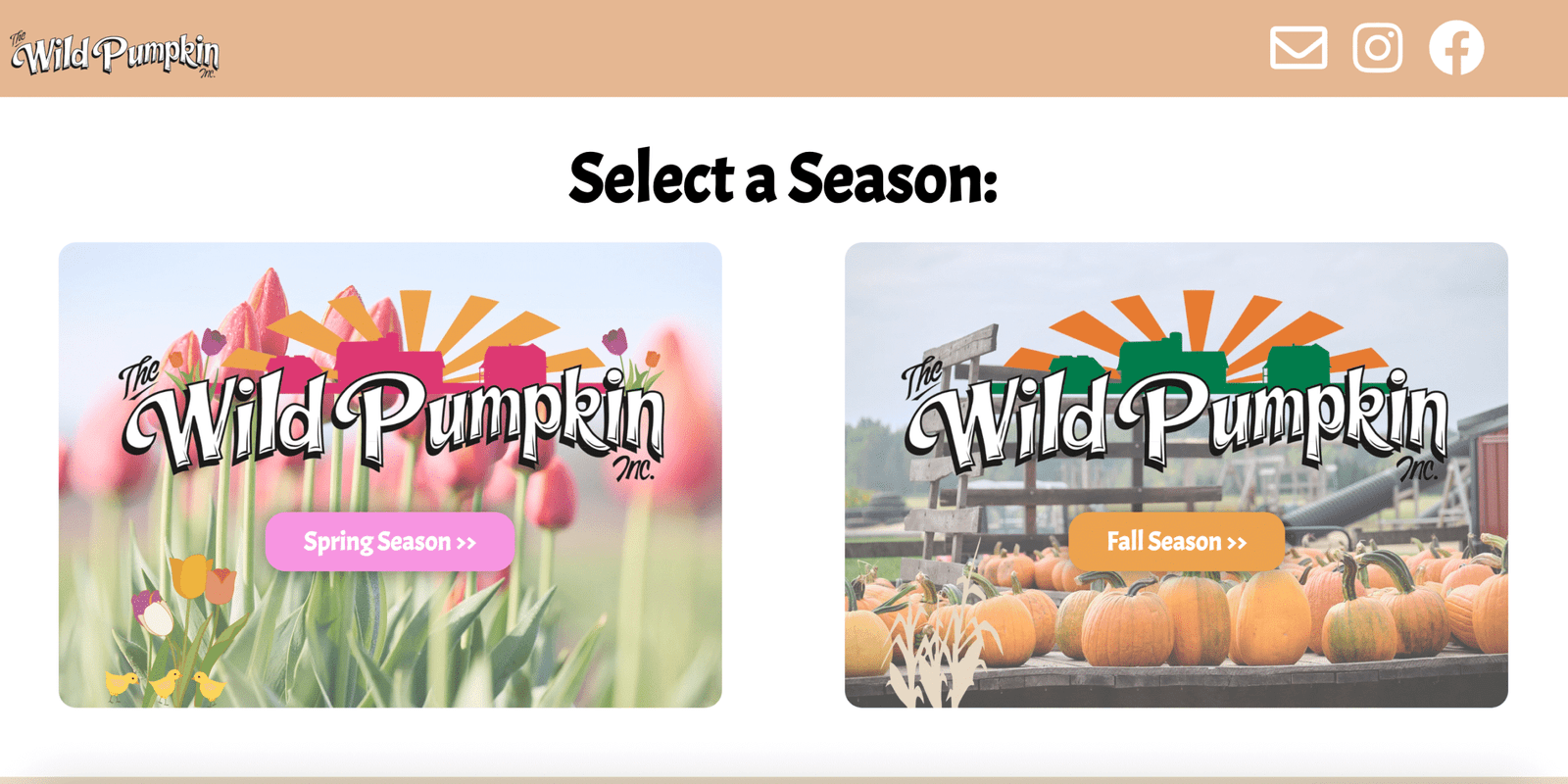SELECT A SEASON | The Wild Pumpkin